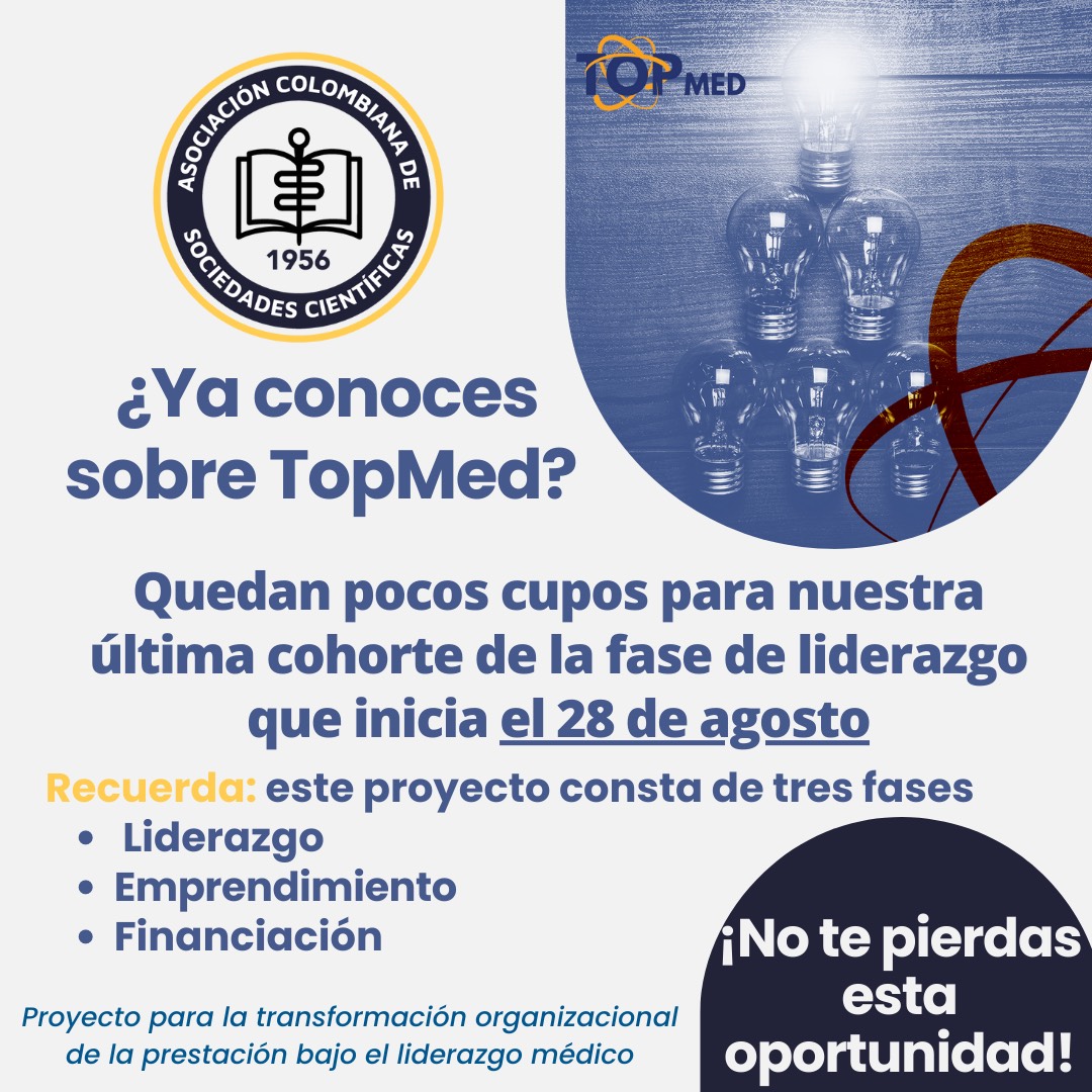 TopMed: curso de liderazgo médico de la ACSC inicia cohorte - Fepasde